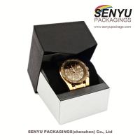 China Small Cardboard Jewelry Boxes Packaging / Watch Packaging Box With Pillow for sale