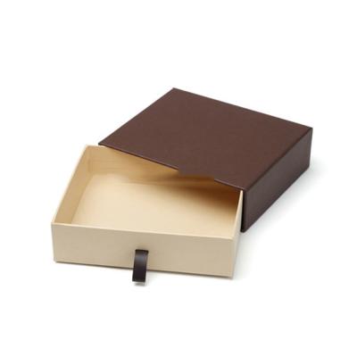 China Cardboard Paper Box Packaging with Drawer Matte Lamination Sliding Gift Pack for sale