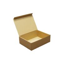 China Folding Lid Mini Cardboard Gift Shipping Box with Gold Foil Stamping Logo for sale