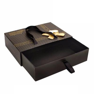 China Chocolate Gift  Box Slide Drawer Type Paper Material Custom Logo Printed for sale