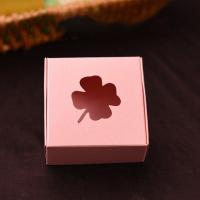 China Eco Friendly Kraft Paper Jewelry Boxes / Kraft Paper Soap Boxes Recycled for sale