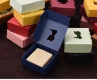 China Eco Friendly Kraft Paper Jewelry Boxes / Kraft Paper Soap Boxes Recycled for sale