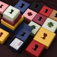 China Eco Friendly Kraft Paper Jewelry Boxes / Kraft Paper Soap Boxes Recycled for sale
