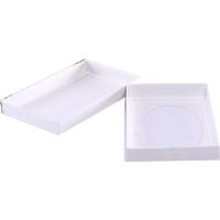 China Paper Box Full Color Paper Towel Package Box with Window for sale