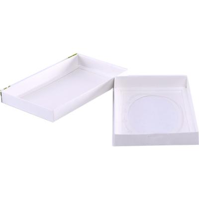 China Paper Box Full Color Paper Towel Package Box with Window for sale