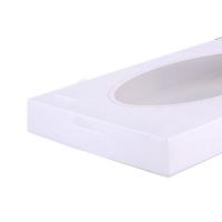 China Paper Box Full Color Paper Towel Package Box with Window for sale