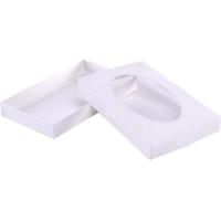 China Paper Box Full Color Paper Towel Package Box with Window for sale