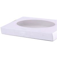 China Paper Box Full Color Paper Towel Package Box with Window for sale