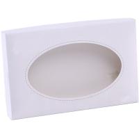 China Paper Box Full Color Paper Towel Package Box with Window for sale