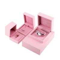 China Small Velvet Luxury Ring Jewelry Box Custom Personalized Wedding Romantic Sweet for sale