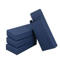 China Cardboard Kraft Paper Packaging Boxes / Black Kraft Gift Box Foil Stamping for sale