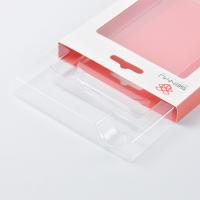China Cardboard Packing Box with Clear Window Car Charger USB Data Cable Support for sale