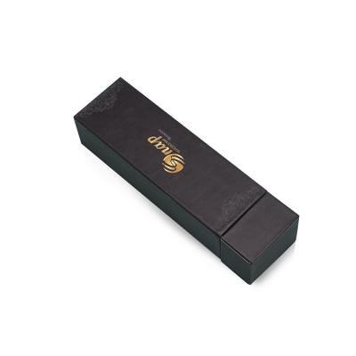 China Custom Black Cardboard Slide Kraft Paper Gift Packaging Drawer Paper Boxes for sale