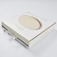 China Custom Printed Cardboard Retail Mobile Phone Charger Packing Box With Clear Window for sale