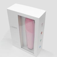 China skin beauty instrument paper face massager packaging box with window for sale