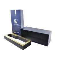 China Blue Red Wine Bottle Packaging Box for Display Product for sale