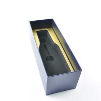 China Blue Red Wine Bottle Packaging Box for Display Product for sale