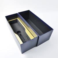 China Blue Red Wine Bottle Packaging Box for Display Product for sale