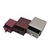 China Gift Jewelry Box Packaging With Drawers Logo High End Sliding Square Shape for sale