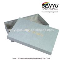 China Cardboard Gift Jewelry Box Packaging Gold Compression Protective Decorative for sale