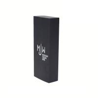 China Custom Size Black Paper Watch Box With Black Foam Insert Recycled Materials for sale