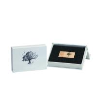 China Wholesale Custom Kraft Paper Foldable Gift Packing Box With Sponge Upholstery for sale