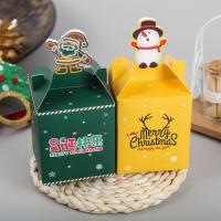 China Retail Support Gift Box Packaging Christmas Promotion Candy Chocolate Packaging for sale