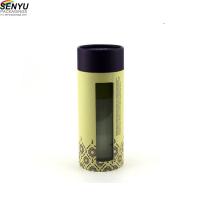 China Bamboo  Round Paper Tube Packaging Flower Hat for sale