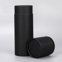 China Cardboard Kraft Paper Tube Packaging / Gloss Paper Lip Balm Tubes With Lid for sale