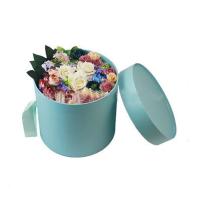 China Gift Flower Paper Tube Packaging Round Cardboard Luxury With Custom Logo for sale