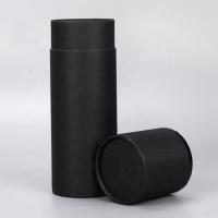 China Luxury Coated Paperboard Tube Packaging Box with Custom Design Recyclable for sale