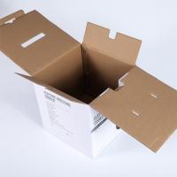 China Fancy Cardboard Corrugated Boxes For Packing 24 Bottle Beer for sale