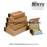China Custom Printing Corrugated Shipping Boxes / Banana Carton Packaging Box Emballage for sale