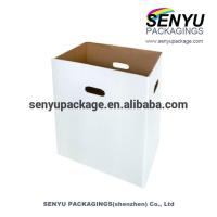 China White Corrugated Shipping Boxes / Carton Corrugated Mailer Boxes ISO for sale