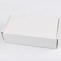 China White Corrugated Shipping Boxes Custom Logo Matte Glossy Aircraft Packaging for sale