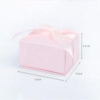 China Paper Ring Necklace Crystal Jewelry Box Package White Color Customized for sale