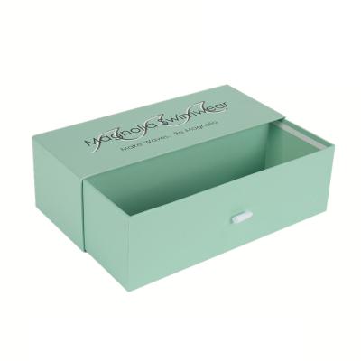 China Drawer Kraft Paper Packaging Sliding for Kids Baby Socks for sale
