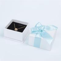 China Luxury Paper Kraft Jewelry Gift Boxes Jewelry Boxes with Lid Custom Logo for sale