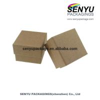China Paper Personalised Jewellery Packaging / Gift Rings Kraft Earring Boxes for sale