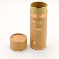 China Custom Paper Black Round Gift Cardboard Wine Box for sale