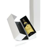 China Hard 1 3 Bottle Wine Box Cardboard with Printed Logo for sale