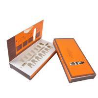 China Paper Cosmetic Packaging Boxes Tray Packaging  With Window 5.8*7.9*2 Cm for sale