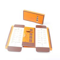 China Paper Cosmetic Packaging Boxes Tray Packaging  With Window 5.8*7.9*2 Cm for sale