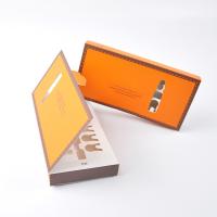 China Paper Cosmetic Packaging Boxes Tray Packaging  With Window 5.8*7.9*2 Cm for sale