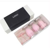 China Beauty Cardboard Cosmetic Packaging Boxes Make Up Powder Puff OEM ODM for sale