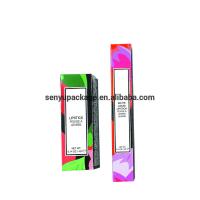 China Matte Cosmetic Packaging Boxes / Liquid Custom Lipstick Boxes for sale
