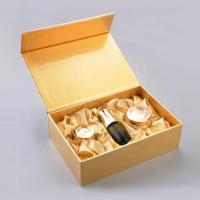 China CMYK 800gsm Flap Gift Box With Ribbon Closure for sale