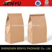 China Recycled Printed Paper Bags / Kraft Paper k Bag With Your Logo for sale