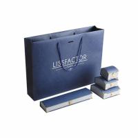 China Gift Shopping Stand Up Kraft Paper Bag with Handle Eco Friendly OEM Availalbe for sale