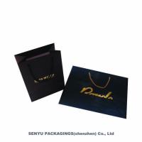 China Gift Shopping Stand Up Kraft Paper Bag with Handle Eco Friendly OEM Availalbe for sale
